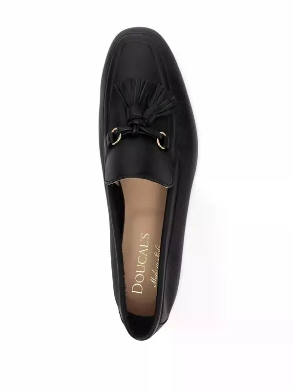DOUCAL'S Horsebit Leather Loafers