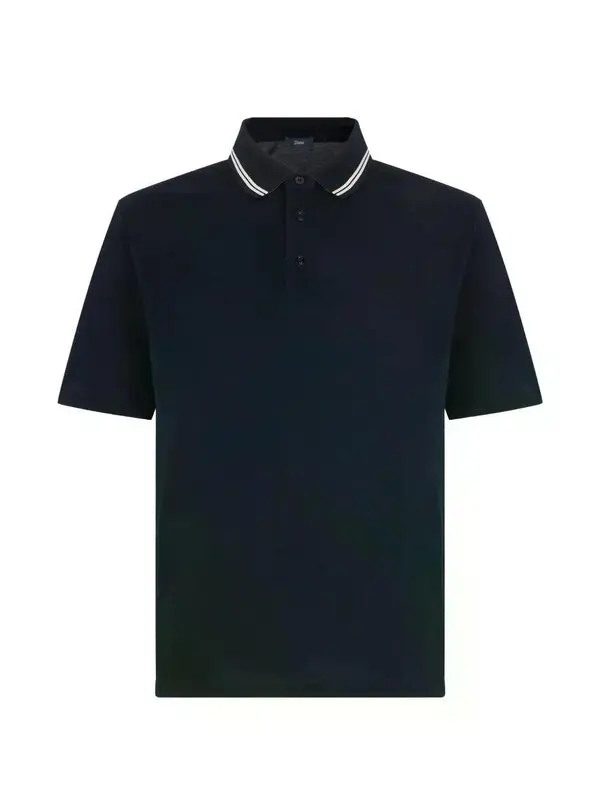 Herno Tipping-detail Polo Shirt