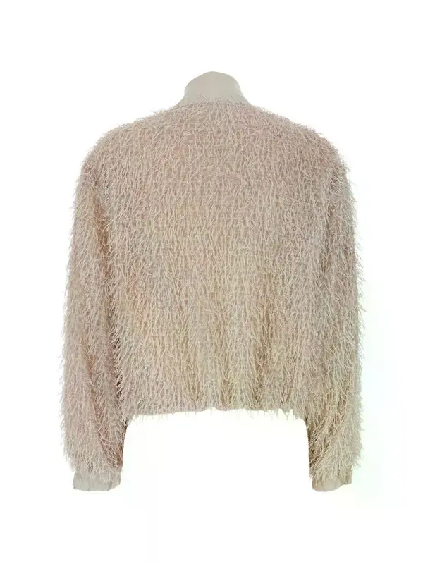 RAME Fringed Zip-up Jacket