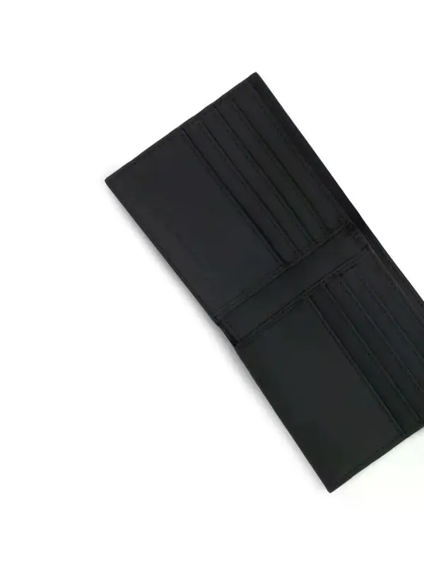 Armani Exchange Monogram-embossed Bi-fold Wallet