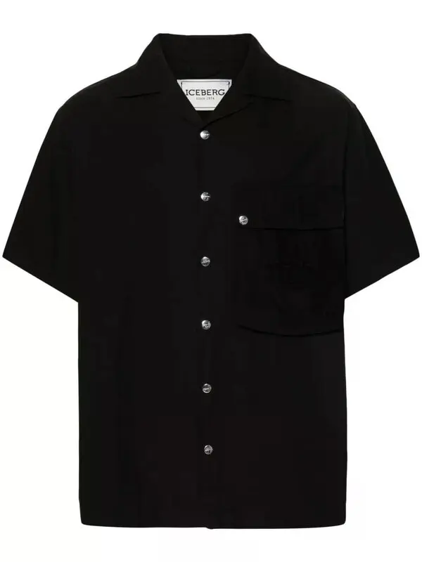Iceberg Embroidered-logo Shirt