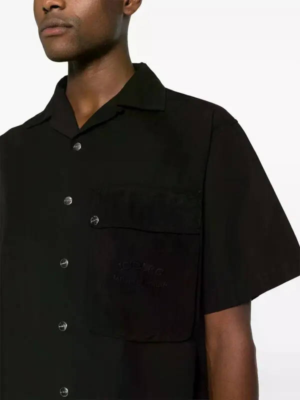 Iceberg Embroidered-logo Shirt