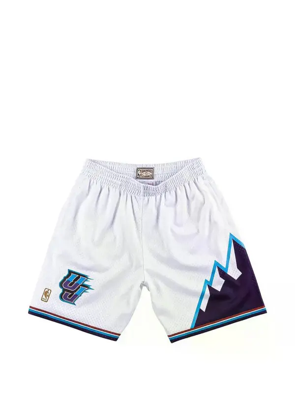 Mitchell & Ness Utah Jazz Shorts - White