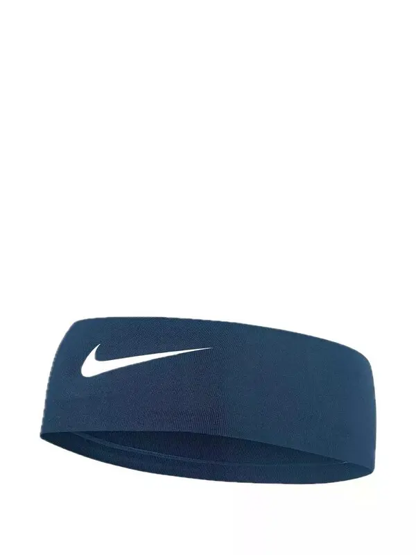 Nike Fury Logo-print Headband - Blue