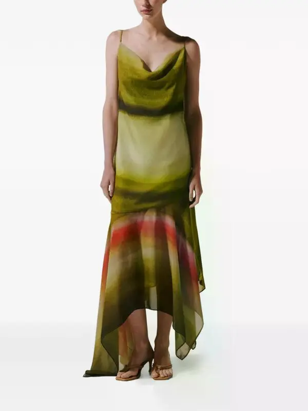 BAOBAB Carlota Asymmetrical Maxi Dress