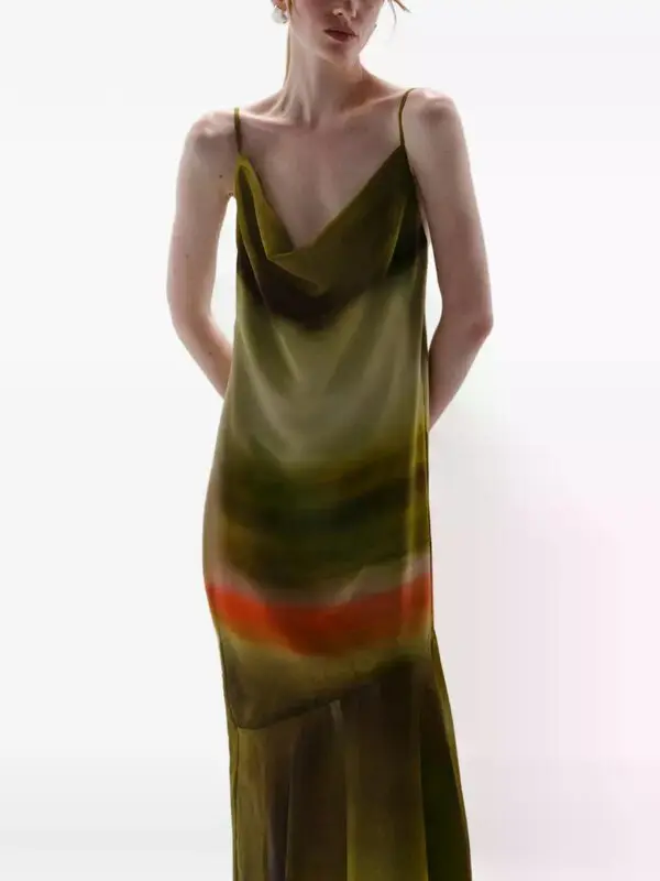 BAOBAB Carlota Asymmetrical Maxi Dress