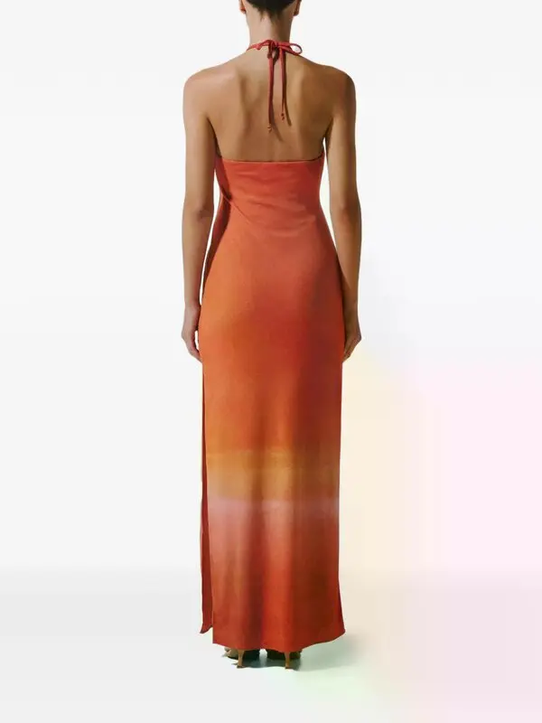 BAOBAB Resin Stone Self-tie Maxi Dress - Red