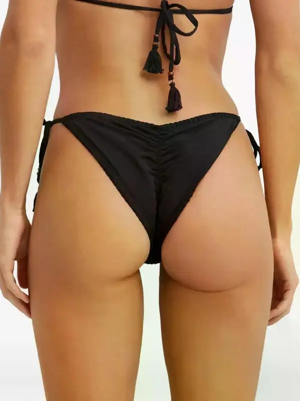 DEL MAAR Nacahui Crochet-knit Bikini Bottoms