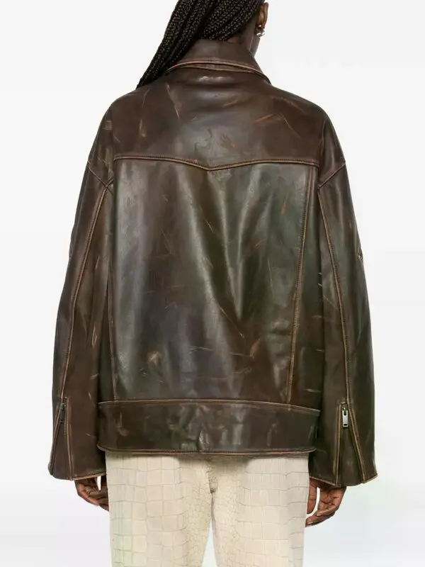 DUCIE Samantha Distressed Jacket