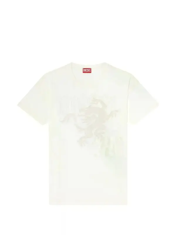DIESEL® Embroidered-patch T-shirt