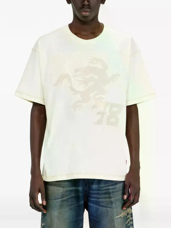 DIESEL® Embroidered-patch T-shirt