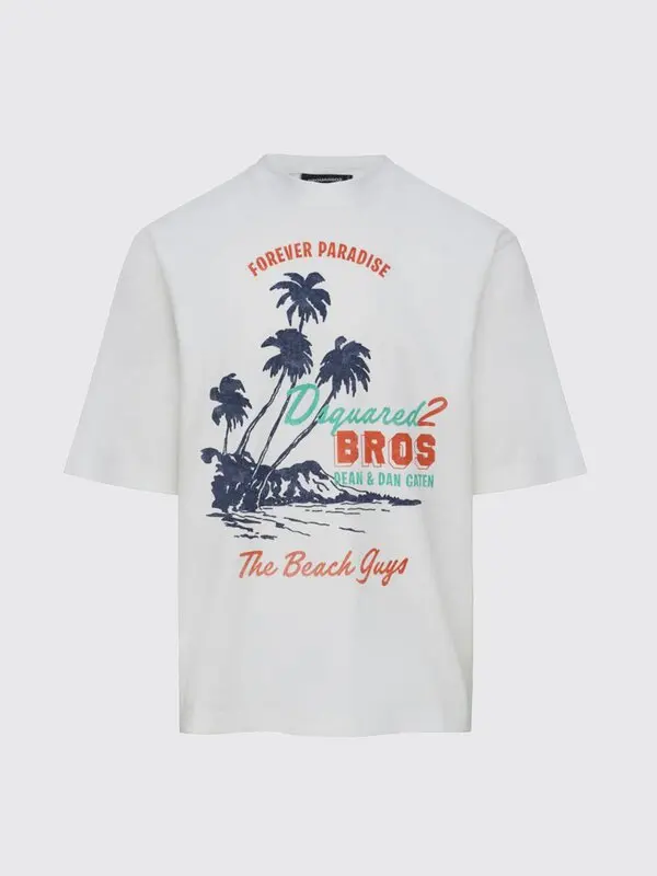 Dsquared2 Cotton T-shirt With Logo - White