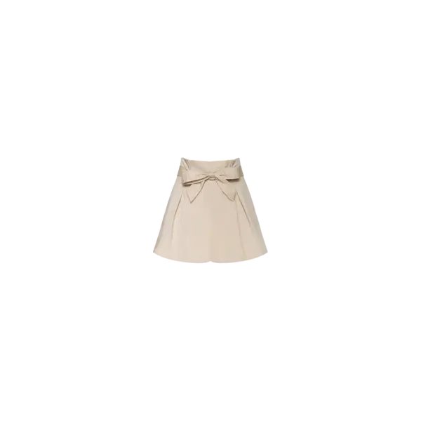 L'Agence Damira Poplin Short - Biscuit