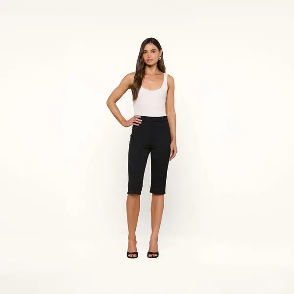 L'Agence Leni Pedal Pusher - Black