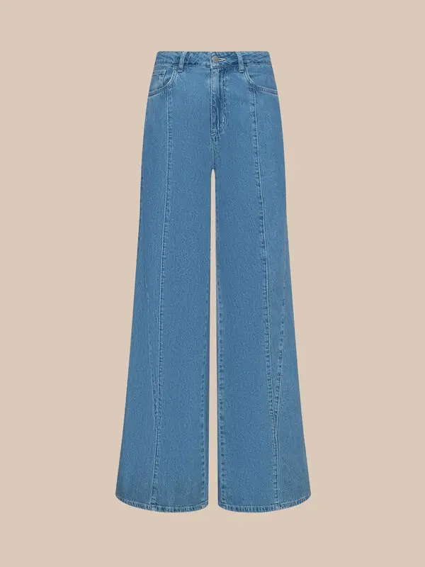 L'Agence Niles Wide-leg Jean