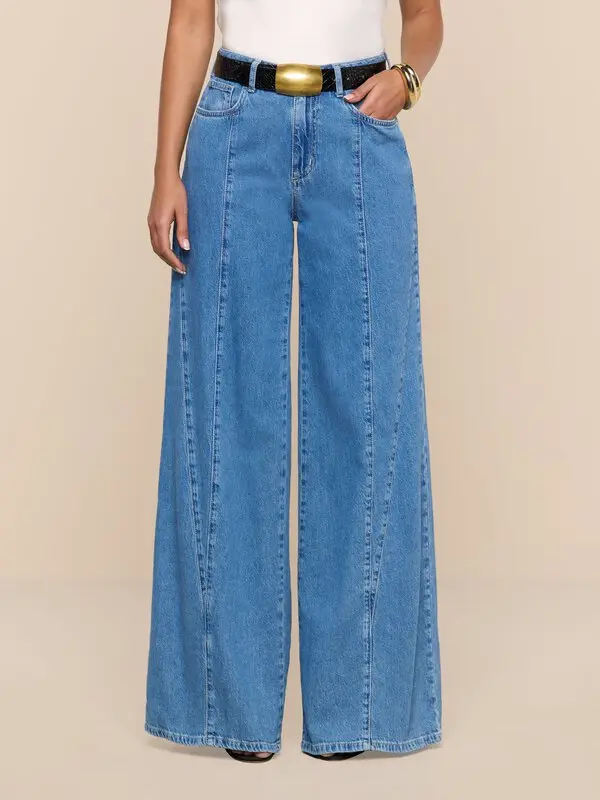L'Agence Niles Wide-leg Jean