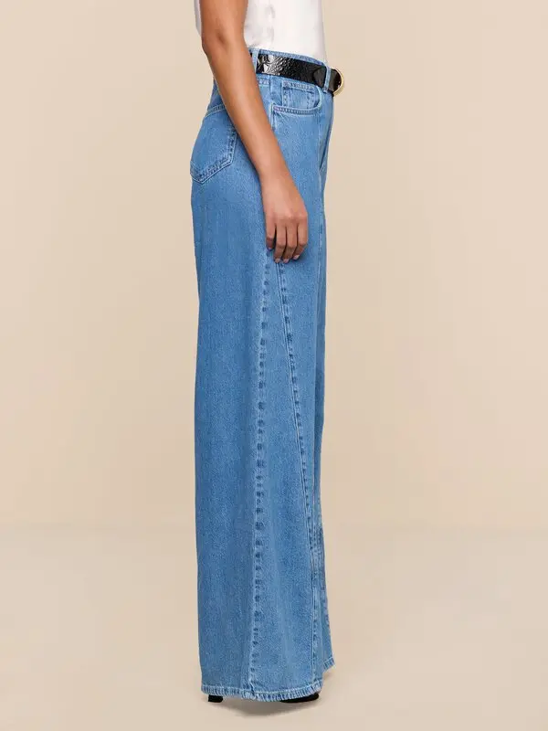 L'Agence Niles Wide-leg Jean