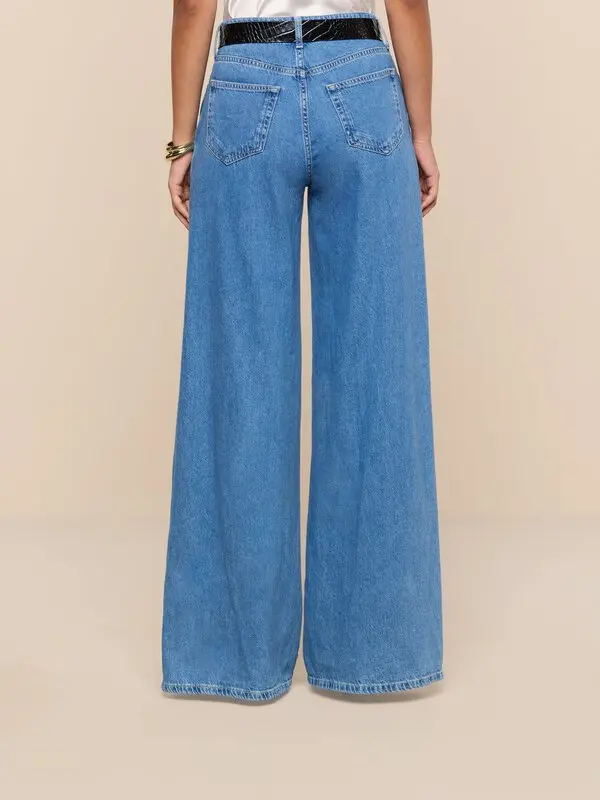 L'Agence Niles Wide-leg Jean