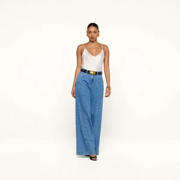 L'Agence Niles Wide-leg Jean - Torsten