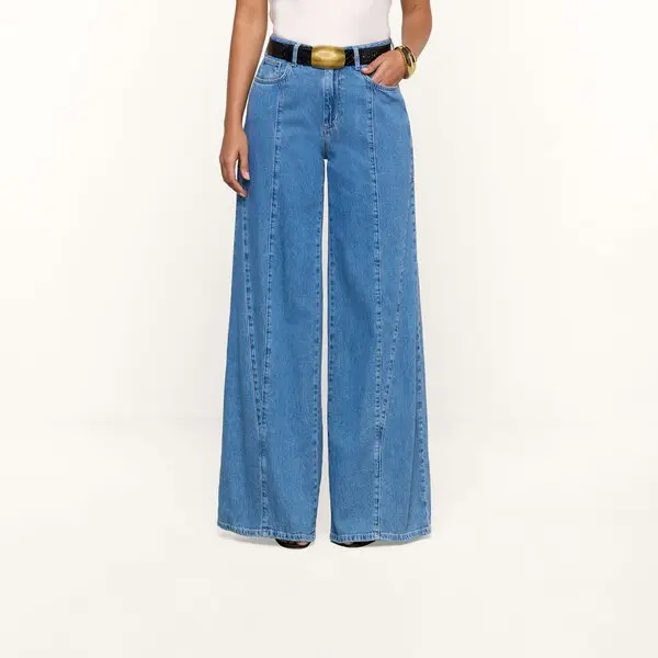 L'AGENCE Niles Wide-leg Jean