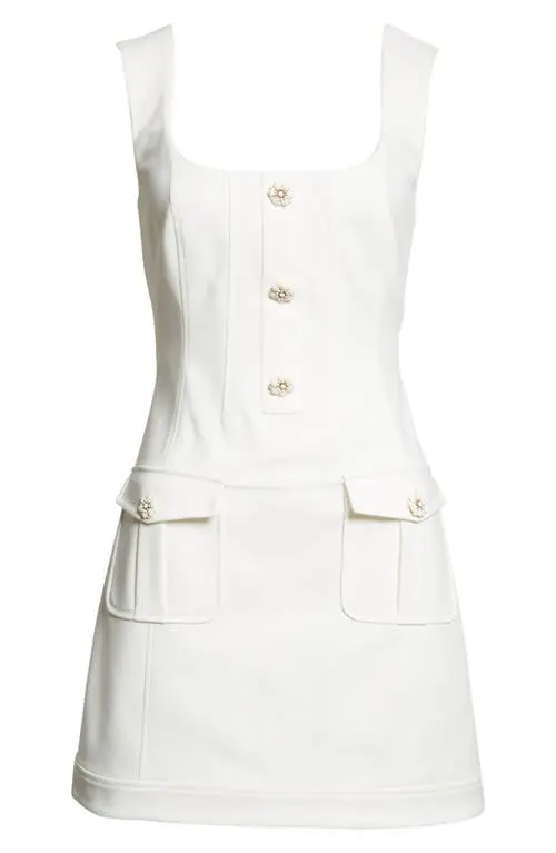 Ramy Brook Azalea Cotton Blend Minidress - Ivory