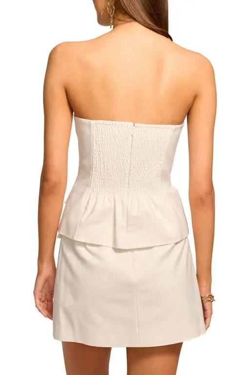 Ramy Brook Eva Strapless Top - Ivory