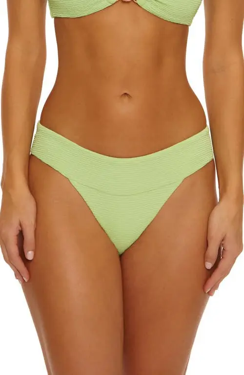 ISABELLA ROSE Isola Bella Maui Banded Bikini Bottoms - Basil