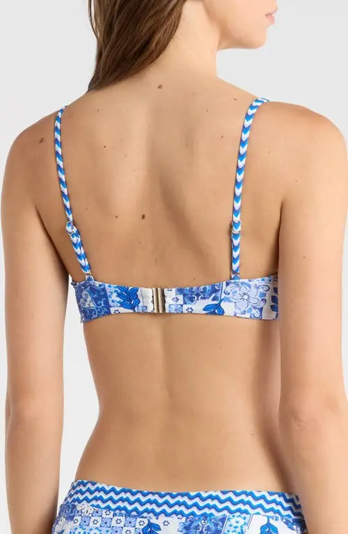 Ramy Brook Mona Underwire Bikini Top - Ocean Combo