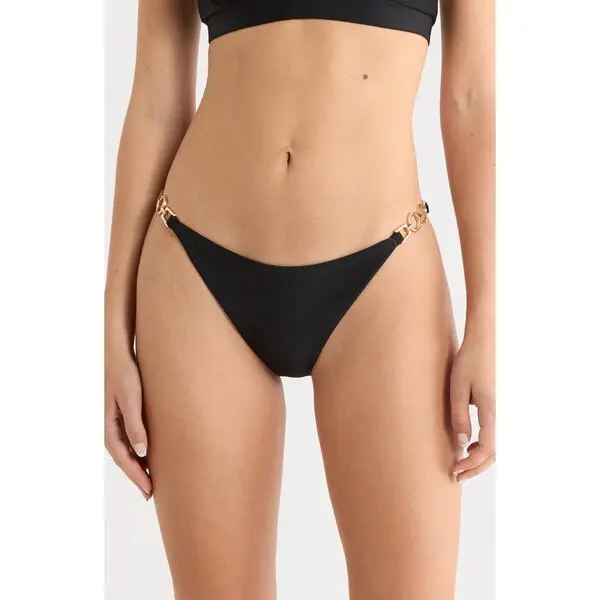 Ramy Brook Madalyn Hipster Bikini Bottom - Black