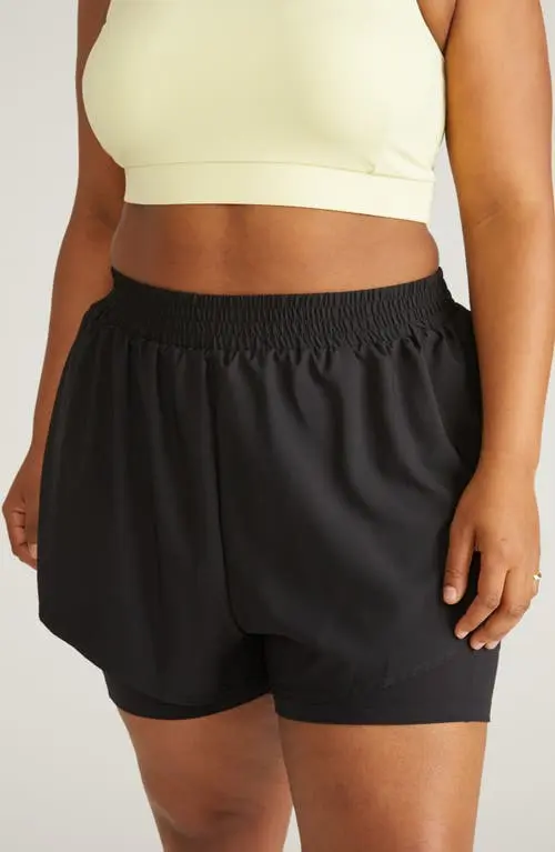 Universal Standard Active Shorts - Black