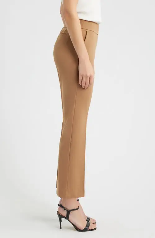 Anne Klein Pull-on Ankle Pant - Vicuna