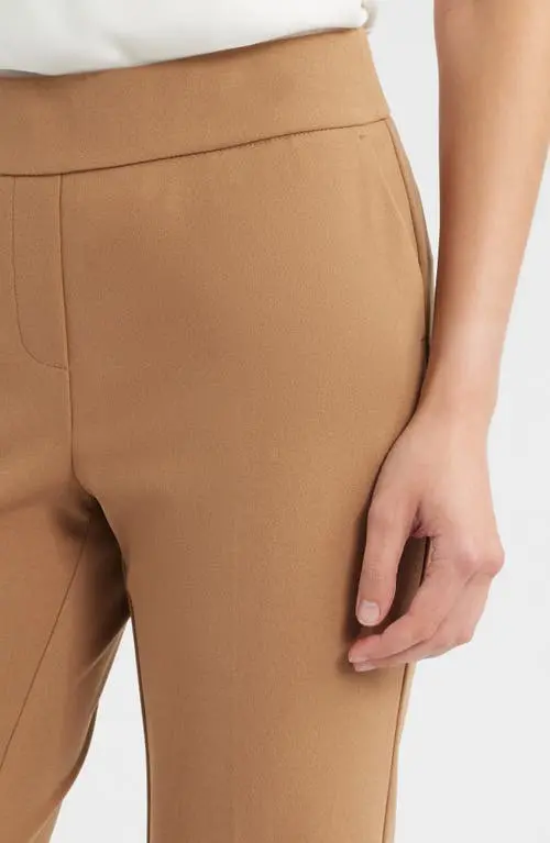 Anne Klein Pull-on Ankle Pant - Vicuna