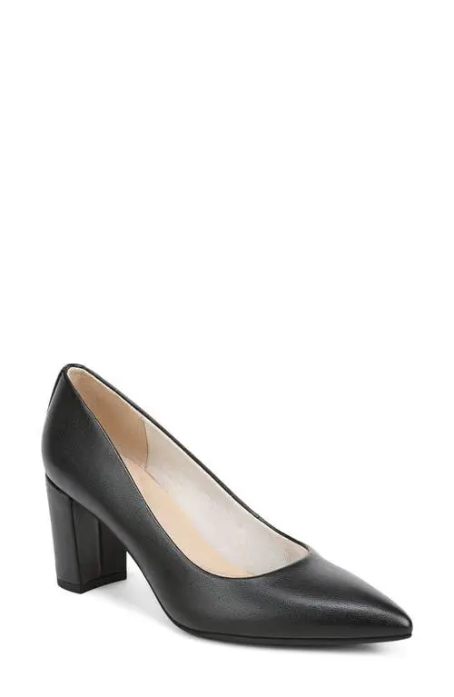 LIFESTRIDE Pointed-toe Block Heel Pumps - Black
