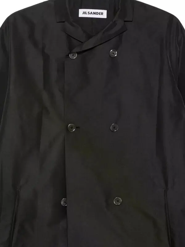 JIL SANDER Double-breasted Notch-lapel Coat