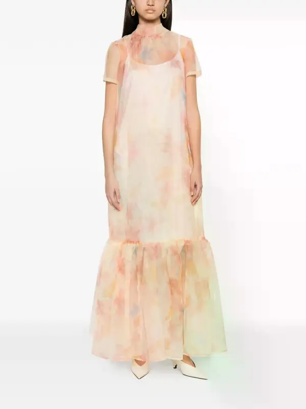 Staud Calluna Floral-print Maxi Dress
