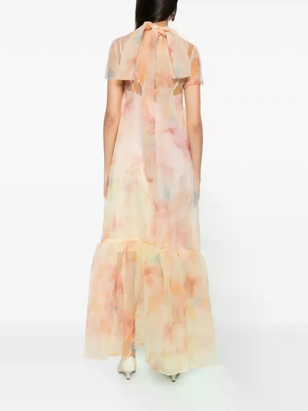 Staud Calluna Floral-print Maxi Dress