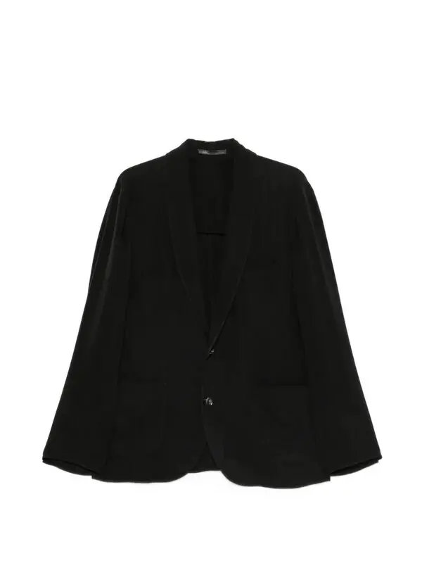 Giorgio Armani Shawl-lapel Patch-pocket Blazer