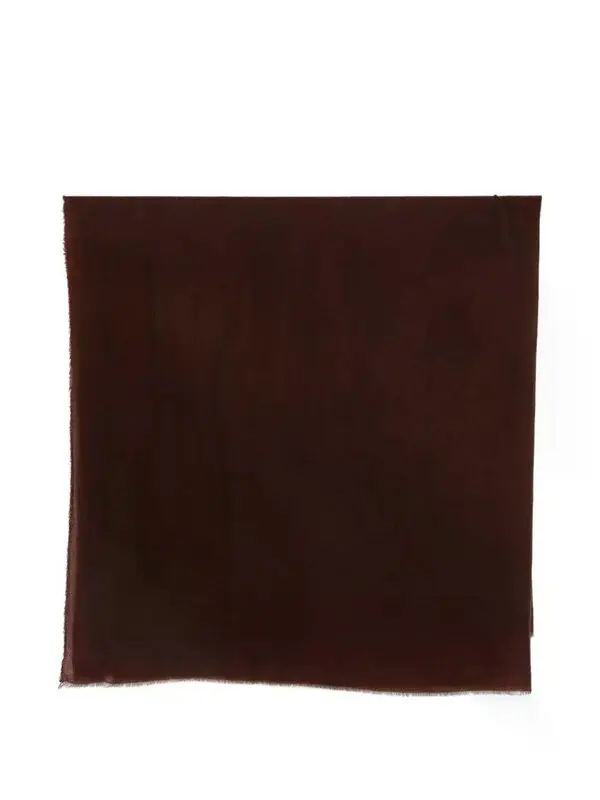 Faliero Sarti Frayed-edge Scarf - Brown