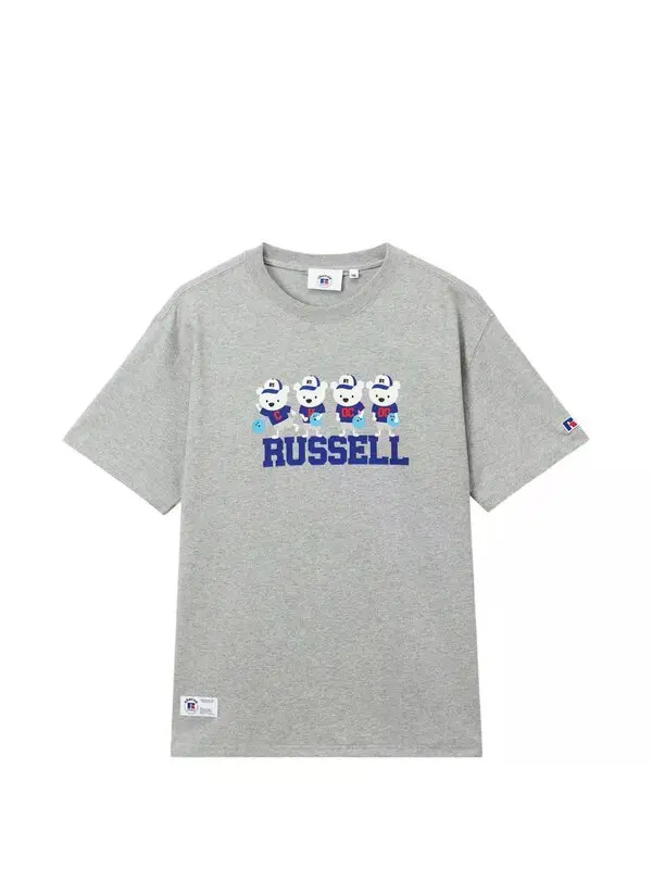 CHOCOOLATE Graphic-print Logo-patch T-shirt