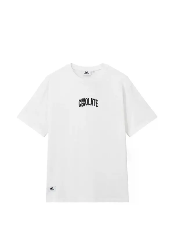 CHOCOOLATE Logo-print T-shirt - White