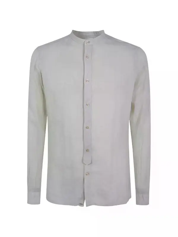 TINTORIA MATTEI 954 Linen Shirt - Neutrals