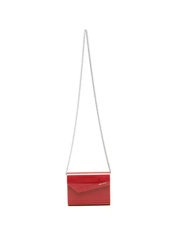 JIMMY CHOO Candy Logo-detail Clutch