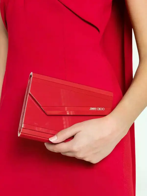 JIMMY CHOO Candy Logo-detail Clutch