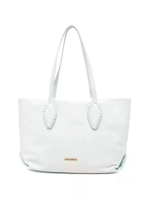 CROMIA Leather Tote Bag - Blue