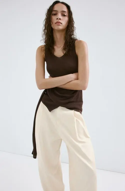 Mango Souffle Balloon Jeans - Ecru