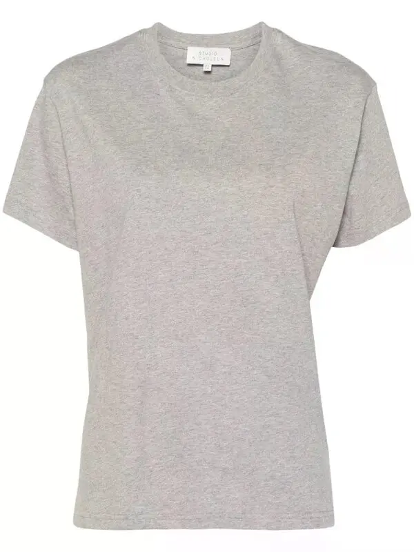 Studio Nicholson Cotton Jersey T-shirt - Grey