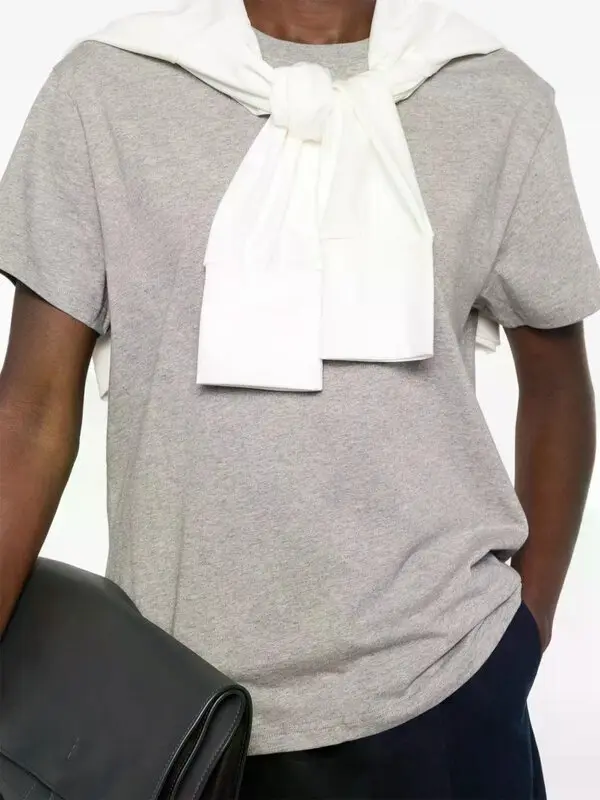 Studio Nicholson Cotton Jersey T-shirt - Grey