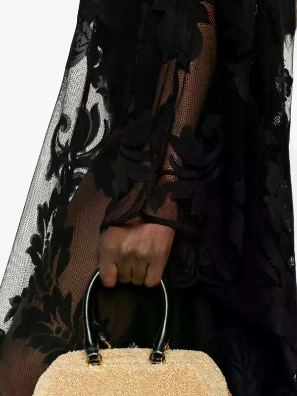 Norma Kamali Lace Maxi Dress