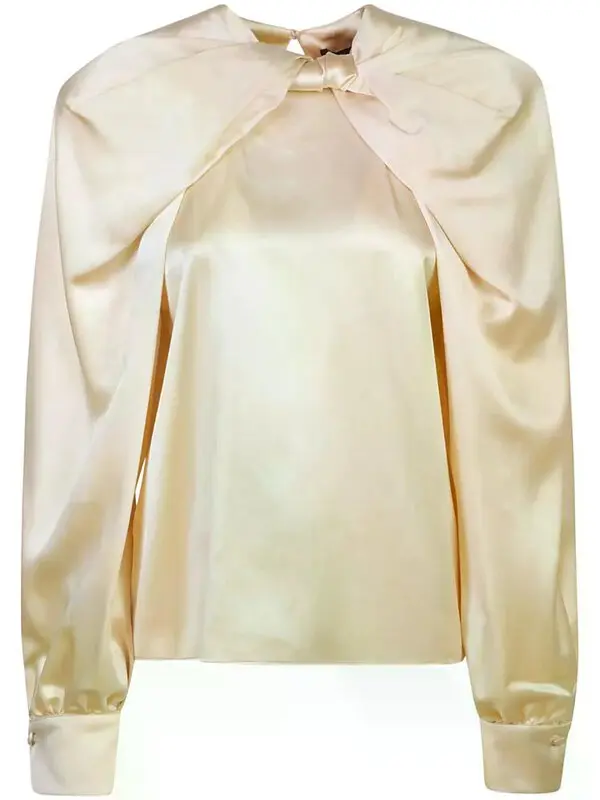 Max Mara Silk Blouse - Neutrals