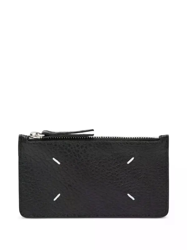 MAISON MARGIELA Zip Card Holder - Black